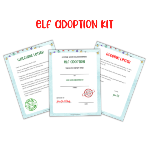 Christmas Elf Holiday Planner - Thank You - Cheerful Shop
